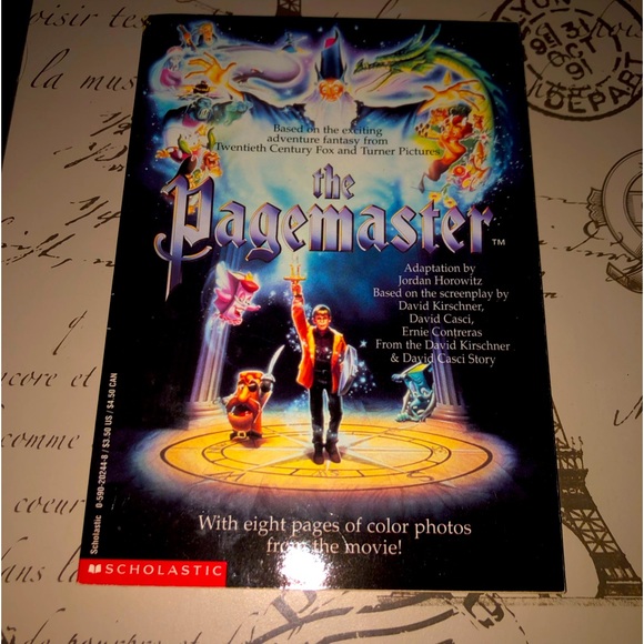 Scholastic | Art | Scholastic Books Presents The Pagemaster | Poshmark